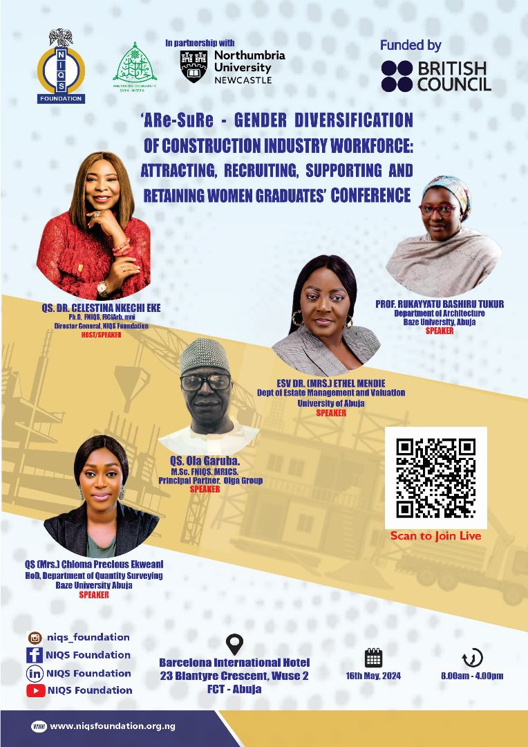 Meet the Panelists of the NIQS Foundation ARe-SuRe Conference - NIQS ...